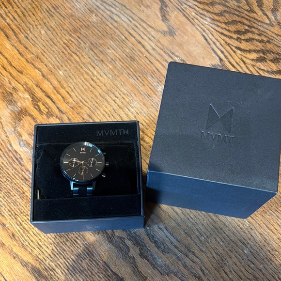 MVMT | Accessories | Mvmt Black Nova Ceramic Watch | Poshmark